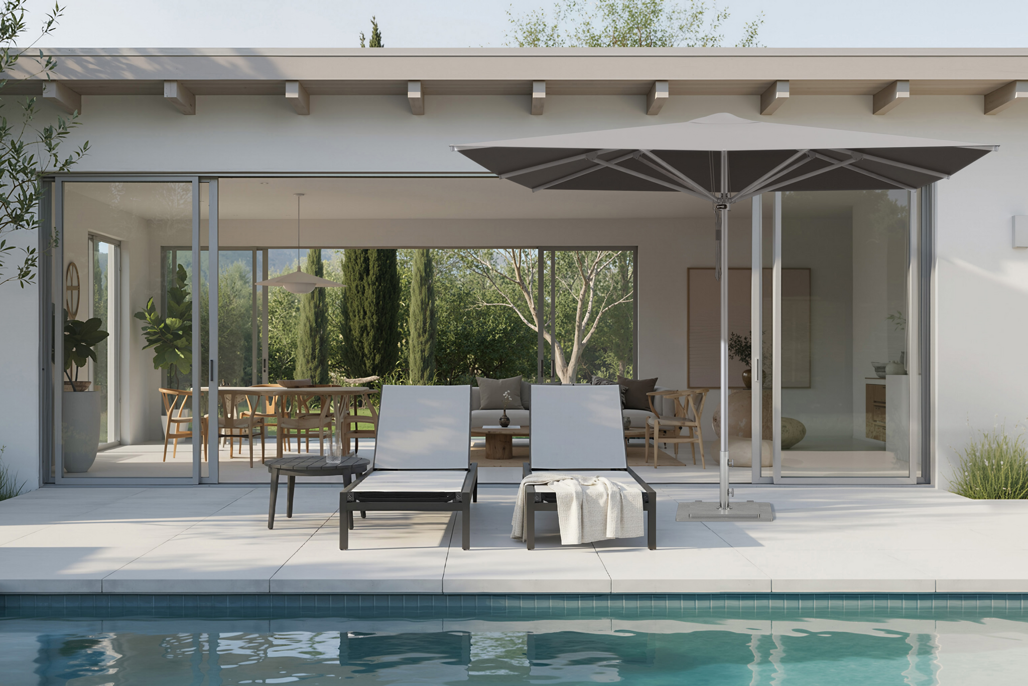 Reclining Aluminum Lounge Positions Built for Life Outdoors