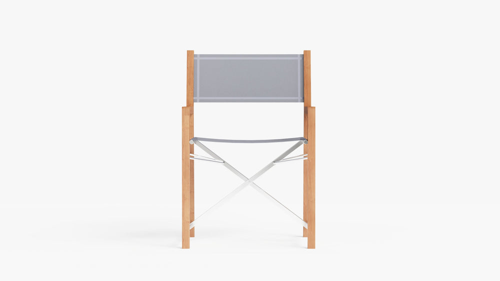 Teak Outdoor Dining Director's Chair